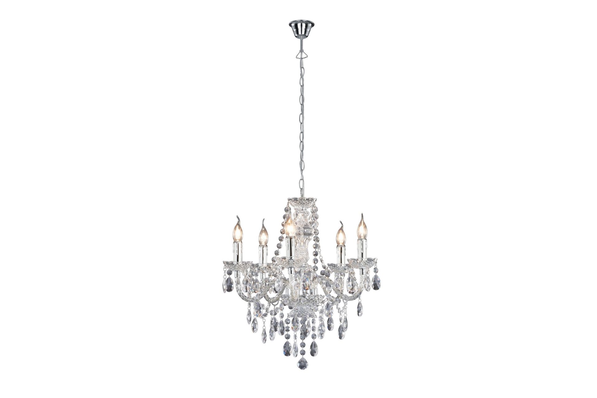 Trio Lighting Trio Luster krystal lysekrone - Belysning | Trademax