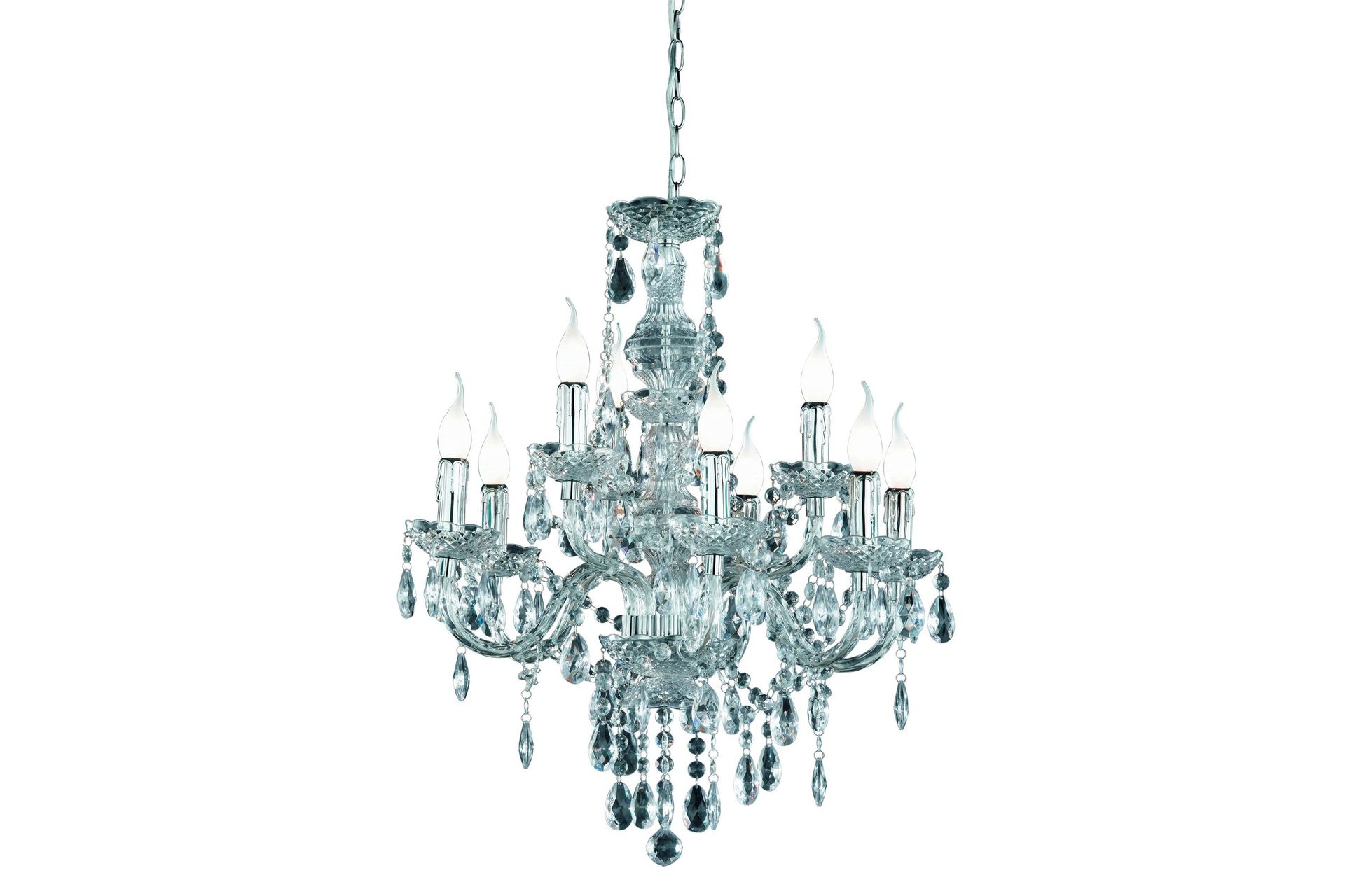Trio Lighting Trio Luster krystal lysekrone - Belysning | Trademax