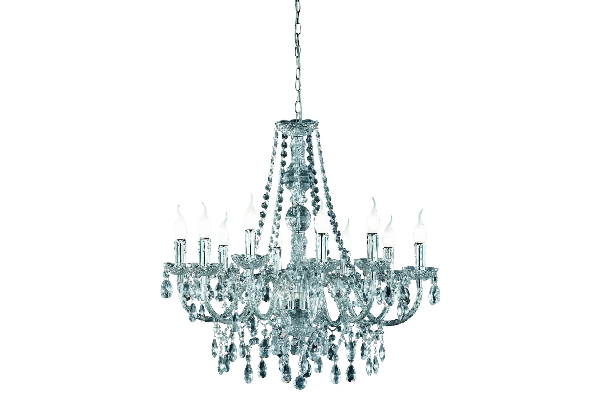 Trio Lighting Trio Luster krystal lysekrone - Belysning | Trademax