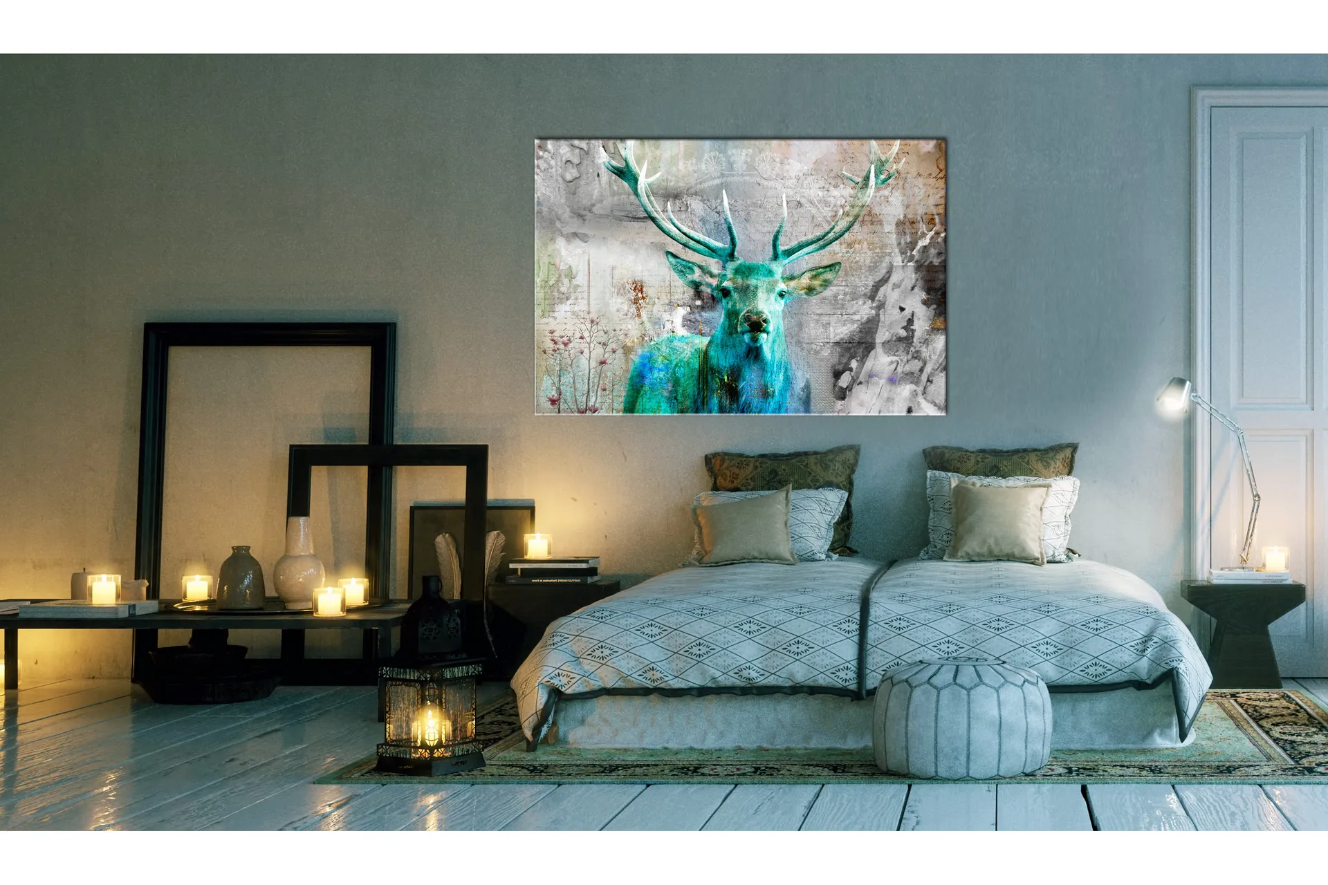 Billede Green Deer 120x80 Artgeist sp. z o. o. - Boligtilbehør | Trademax