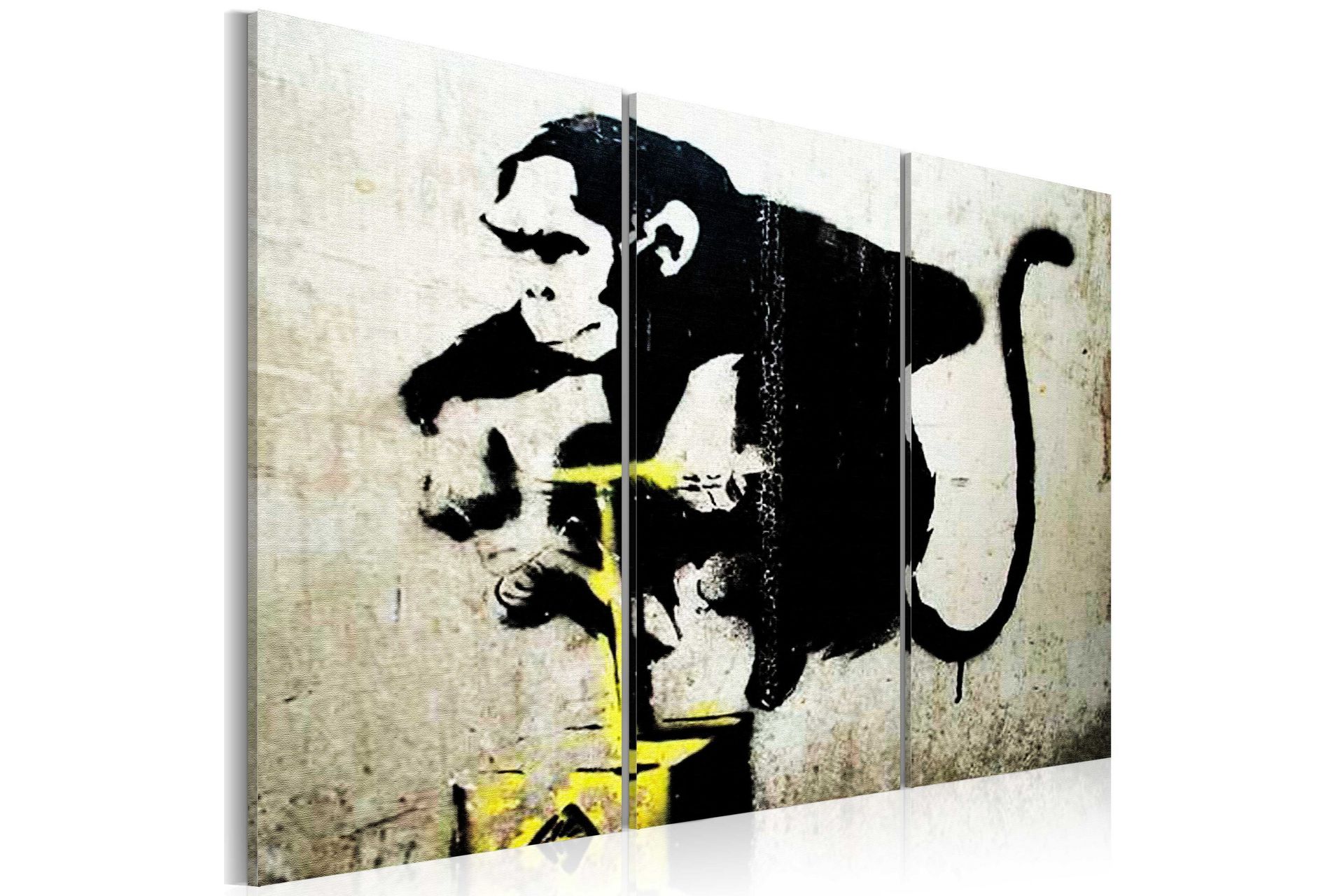 Billede Monkey Tnt Detonator By Banksy 120x80 Artgeist sp. z o. o ...