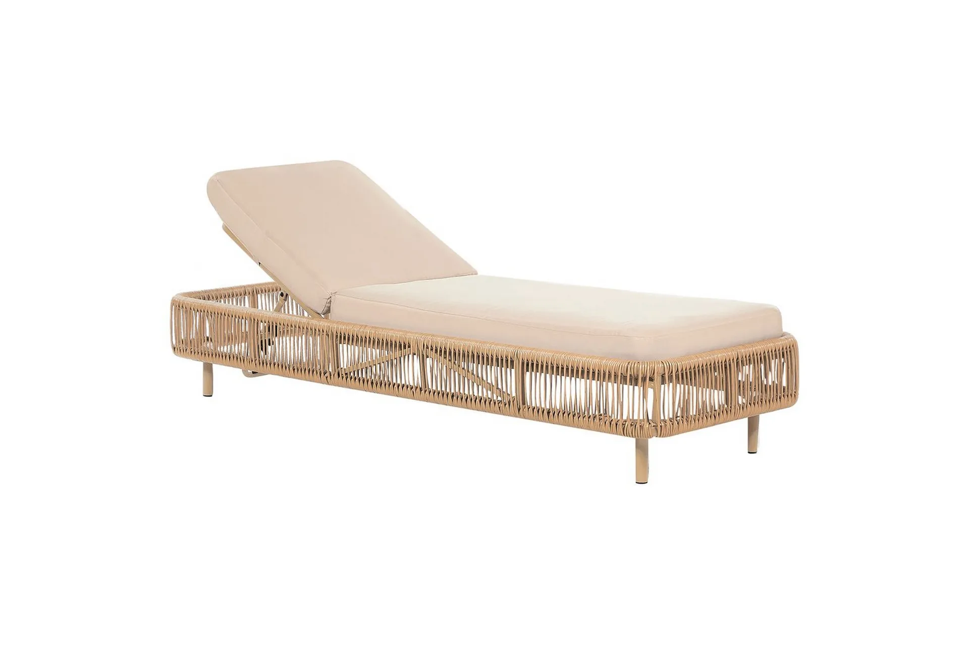 Liggestol Osini Naturligt, beige - Havemøbler | Trademax