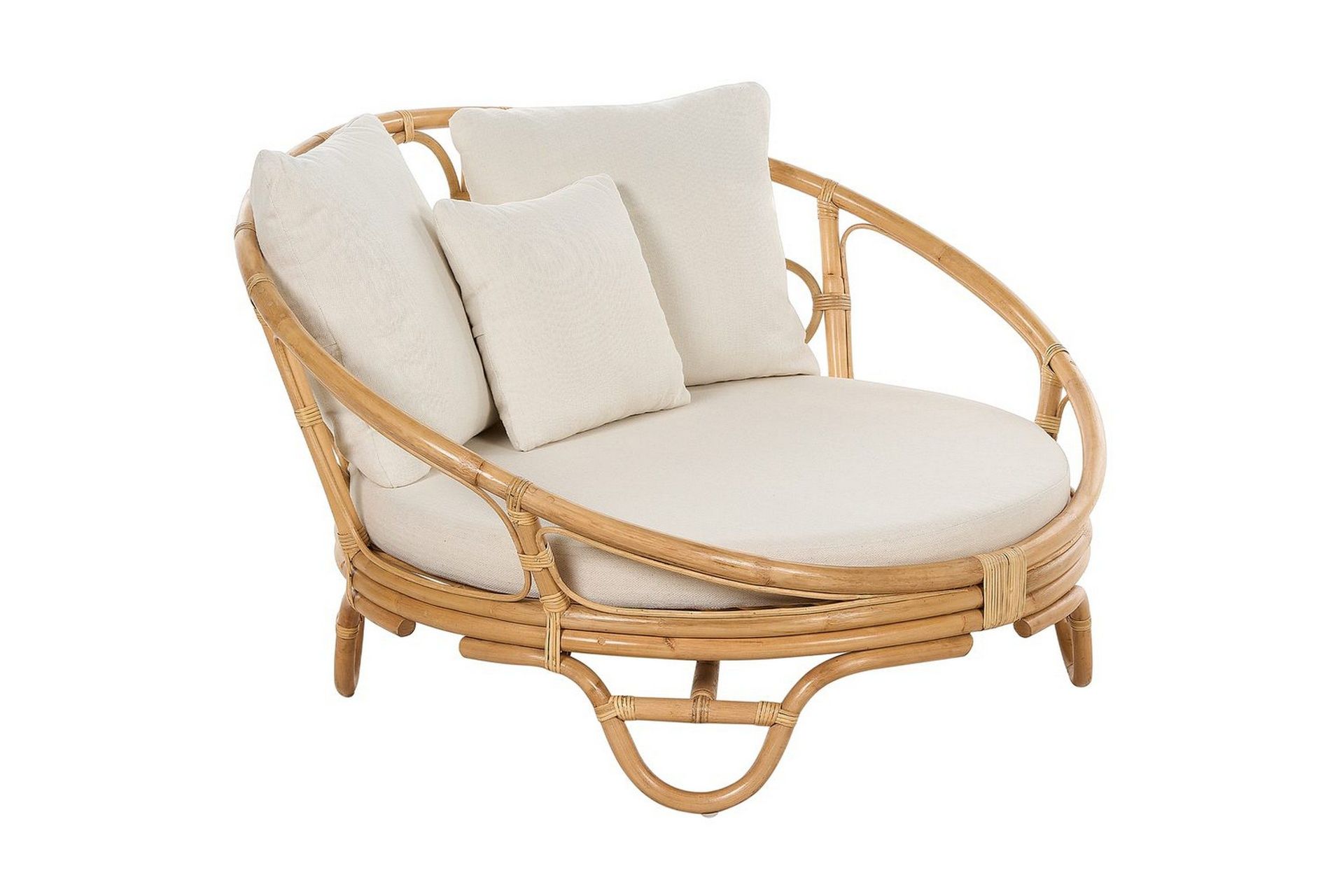 Liggestol Rossano Naturligt, beige - Havemøbler | Trademax