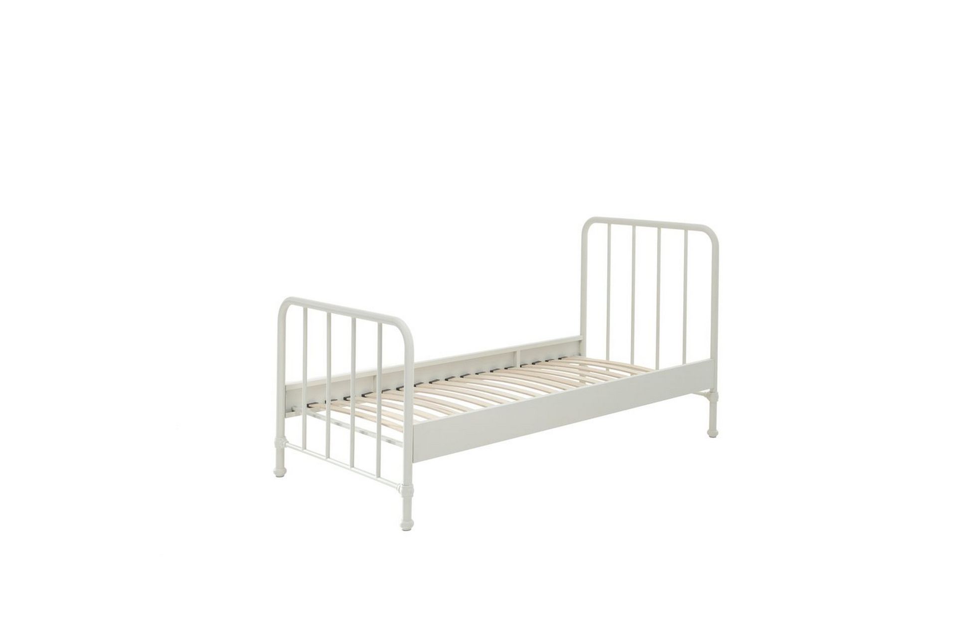 Seng Bronxx Hvid, 90 x 200 cm Hvid, 90 x 200 cm - Møbler | Trademax