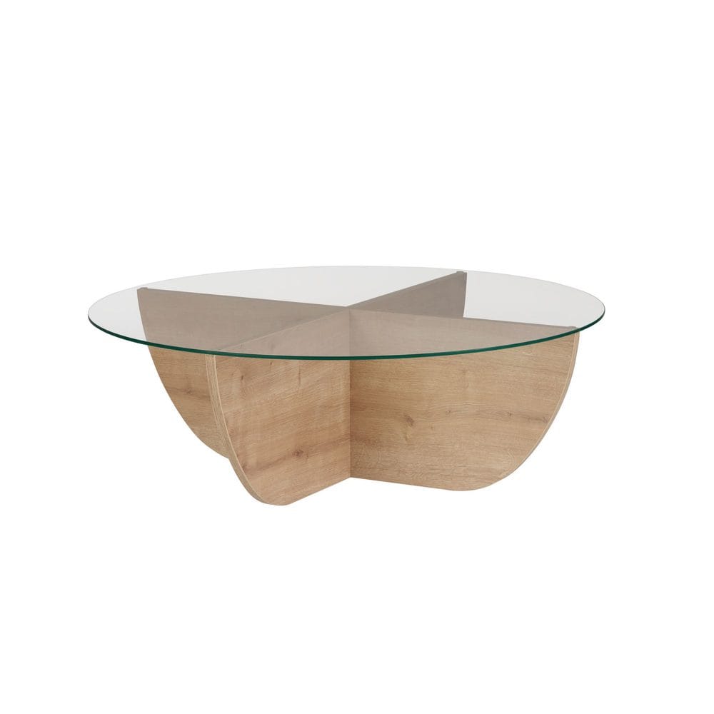 Orwin Sofabord 90 cm Natur - Møbler | Trademax