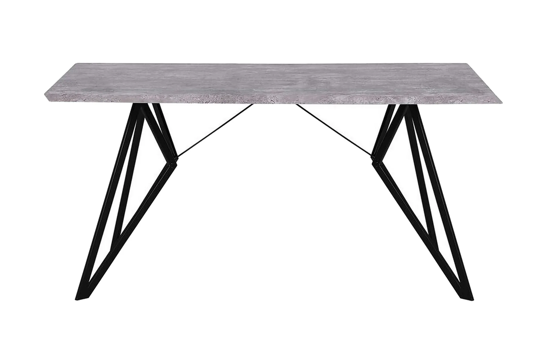 Verd spisebord 160x90 cm Grå - Møbler | Trademax