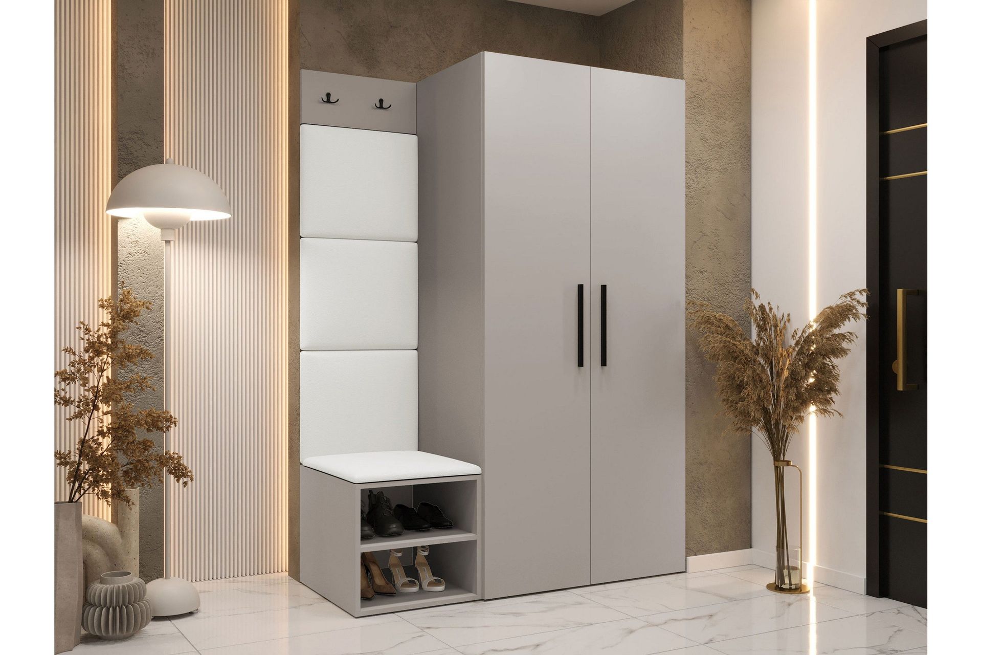Farosa Entrémøbelsæt Beige - Møbler | Trademax