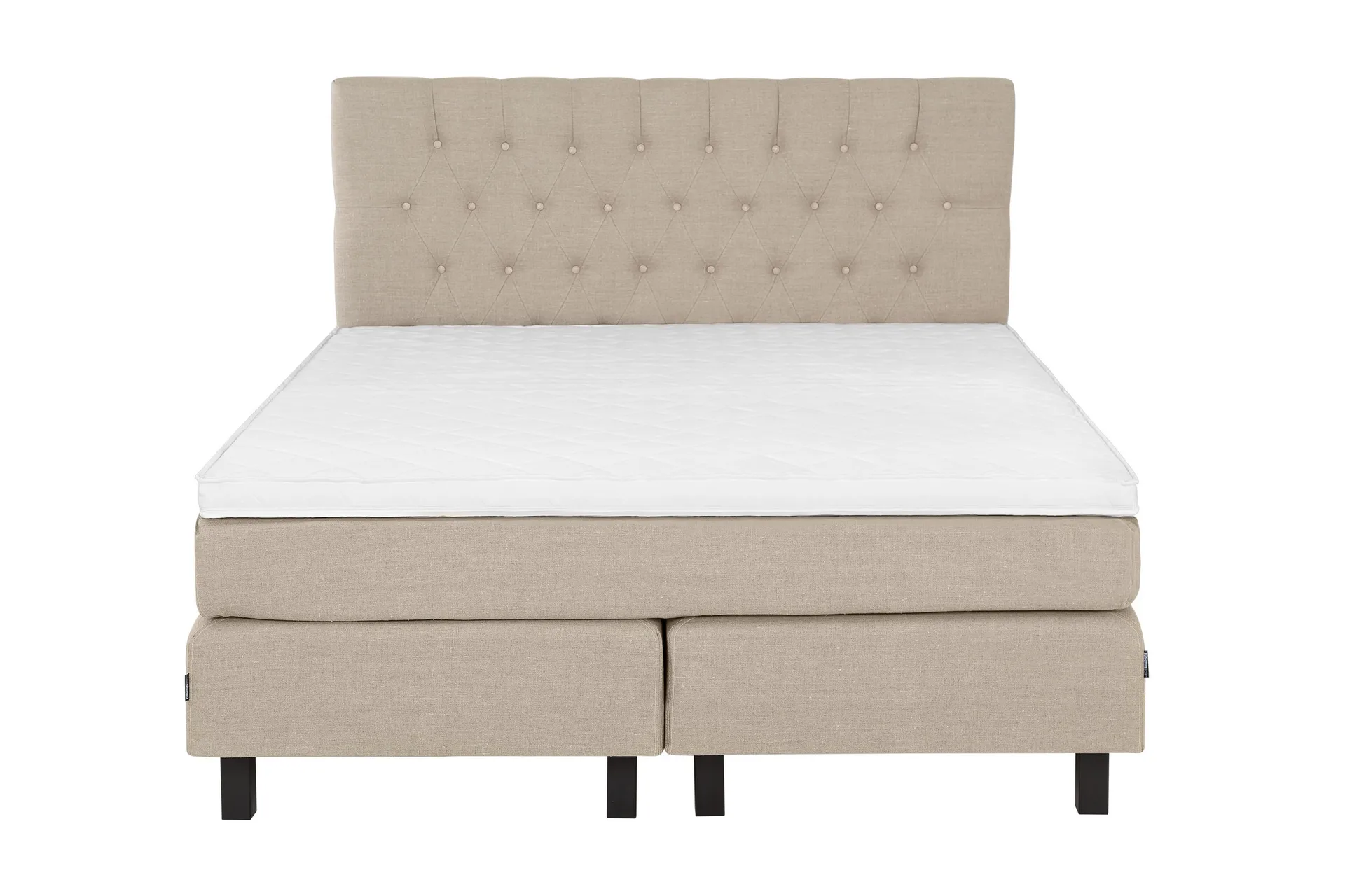 Bed Deluxe Komplet Sengepakke 180x200 cm Beige - Møbler | Trademax