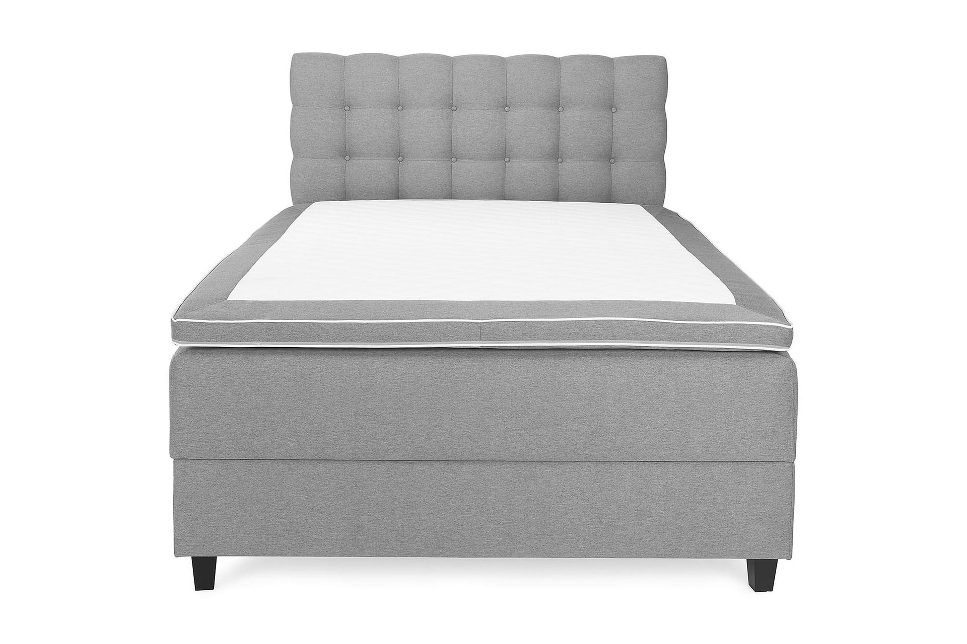 Berg & Strand Royal Box Bed 140x200 Lysegrå - Møbler | Trademax