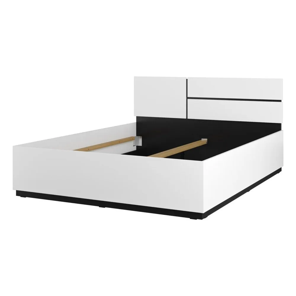 Seng Cross S 160 cm, Hvid - Møbler | Trademax