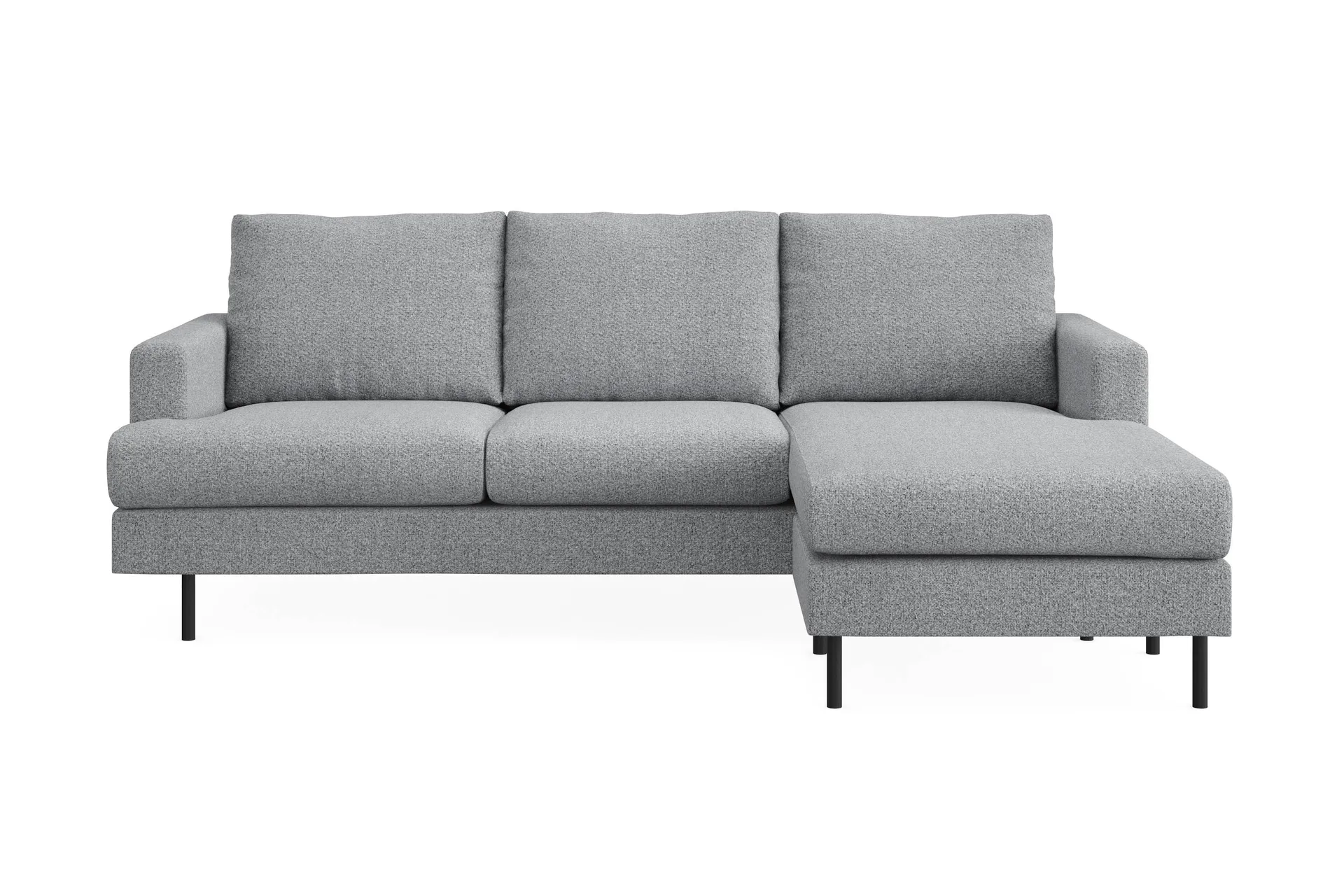 Scandi Days Menard Compact 3-personers Højrevendt L-formet Divansofa i ...