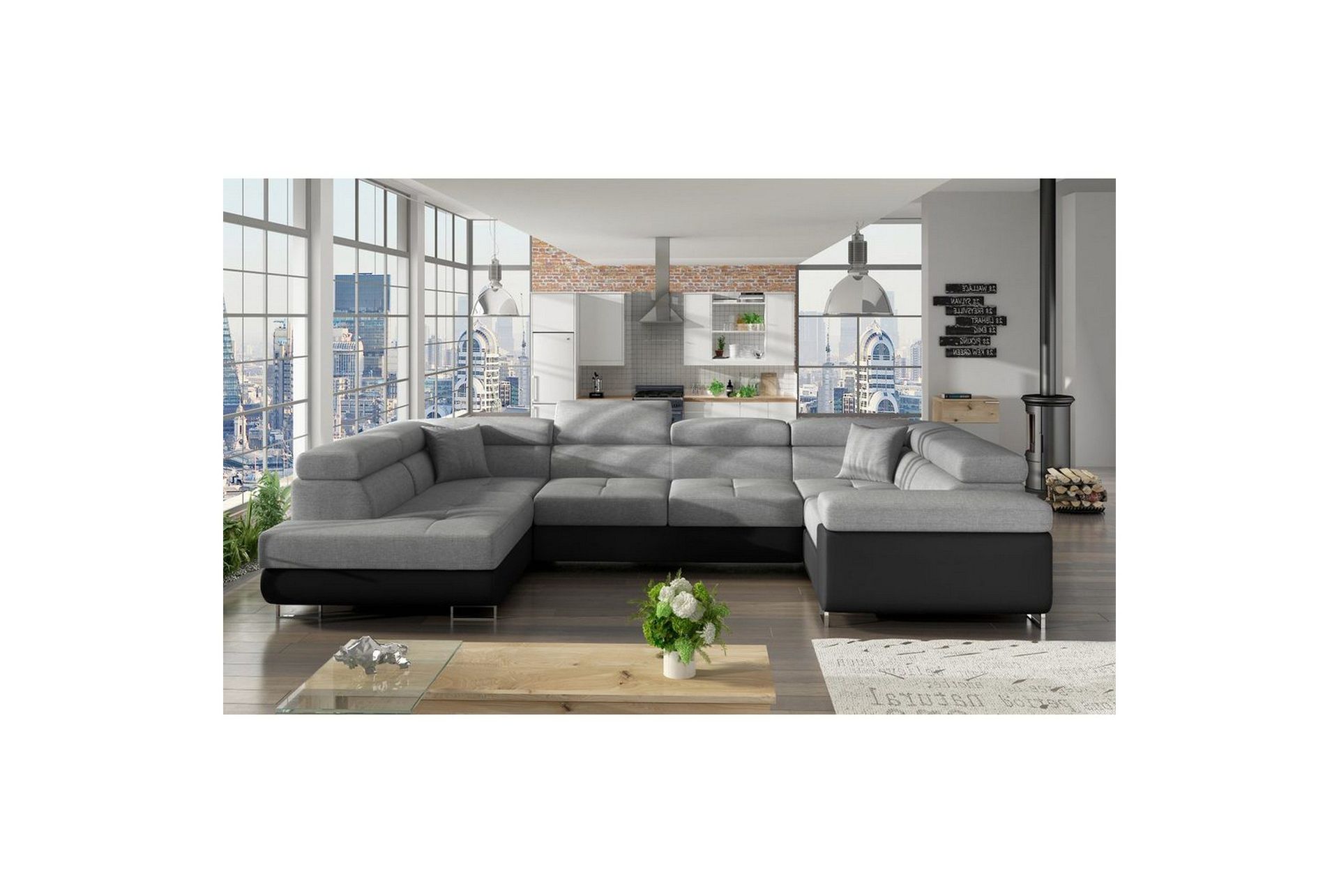 Hjørnesofa Eltap Letto 340x202x90 cm Sawana 21, Soft 11, Venstre ...