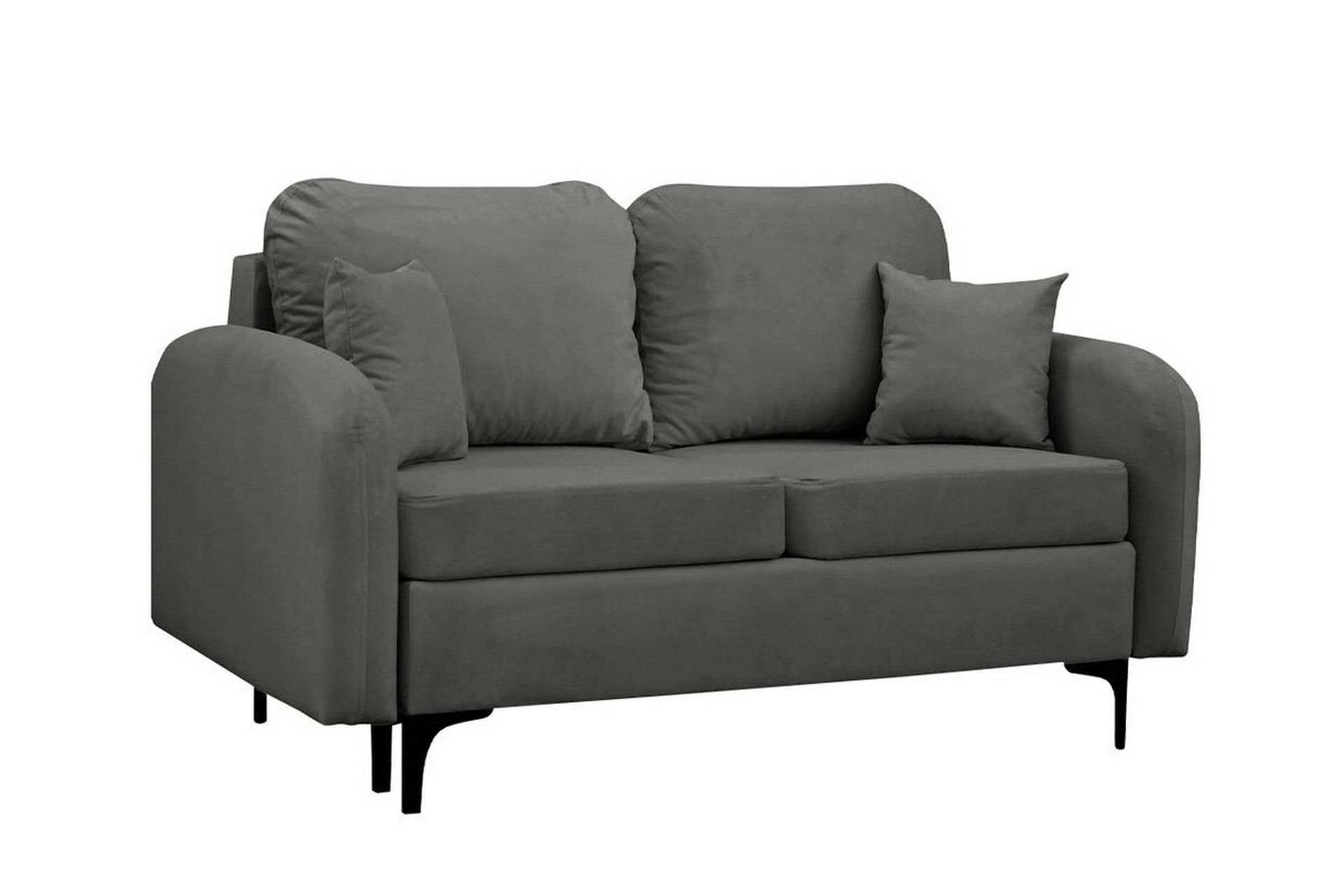 Knocklong 2-sits Bäddsoffa Dark grey - Møbler | Trademax