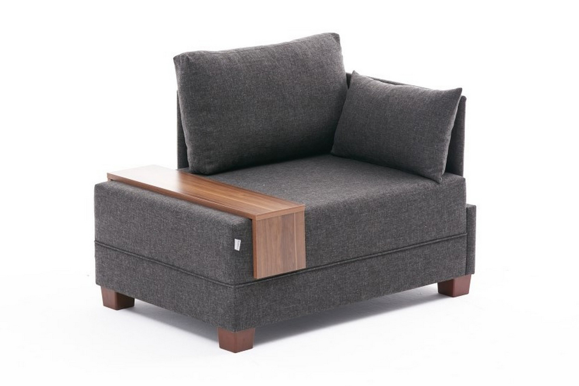 Algeria Chaiselonglænestol Antracit - Møbler | Trademax