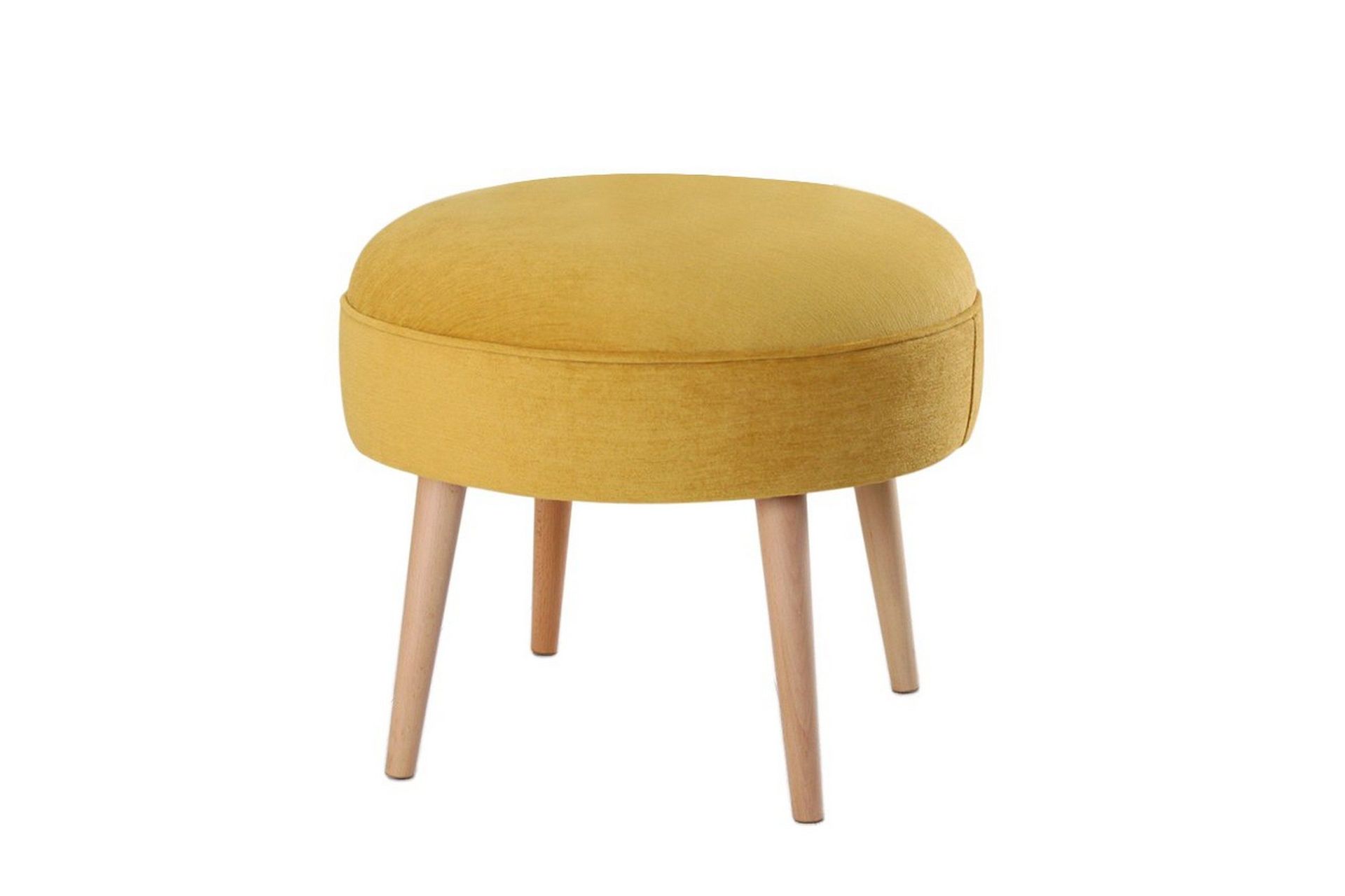 Graysen Puf 40 cm Gul - Møbler | Trademax