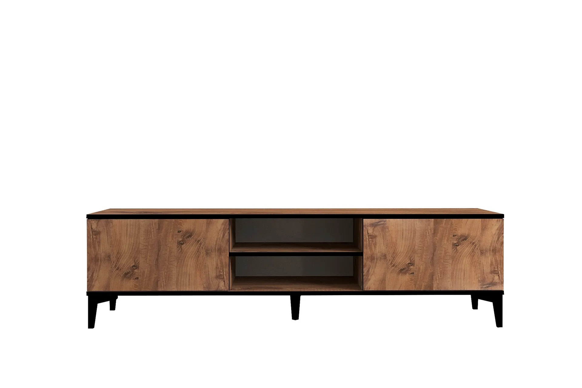 Begi Tv-bänk 180 cm Brun/Sort - Møbler | Trademax