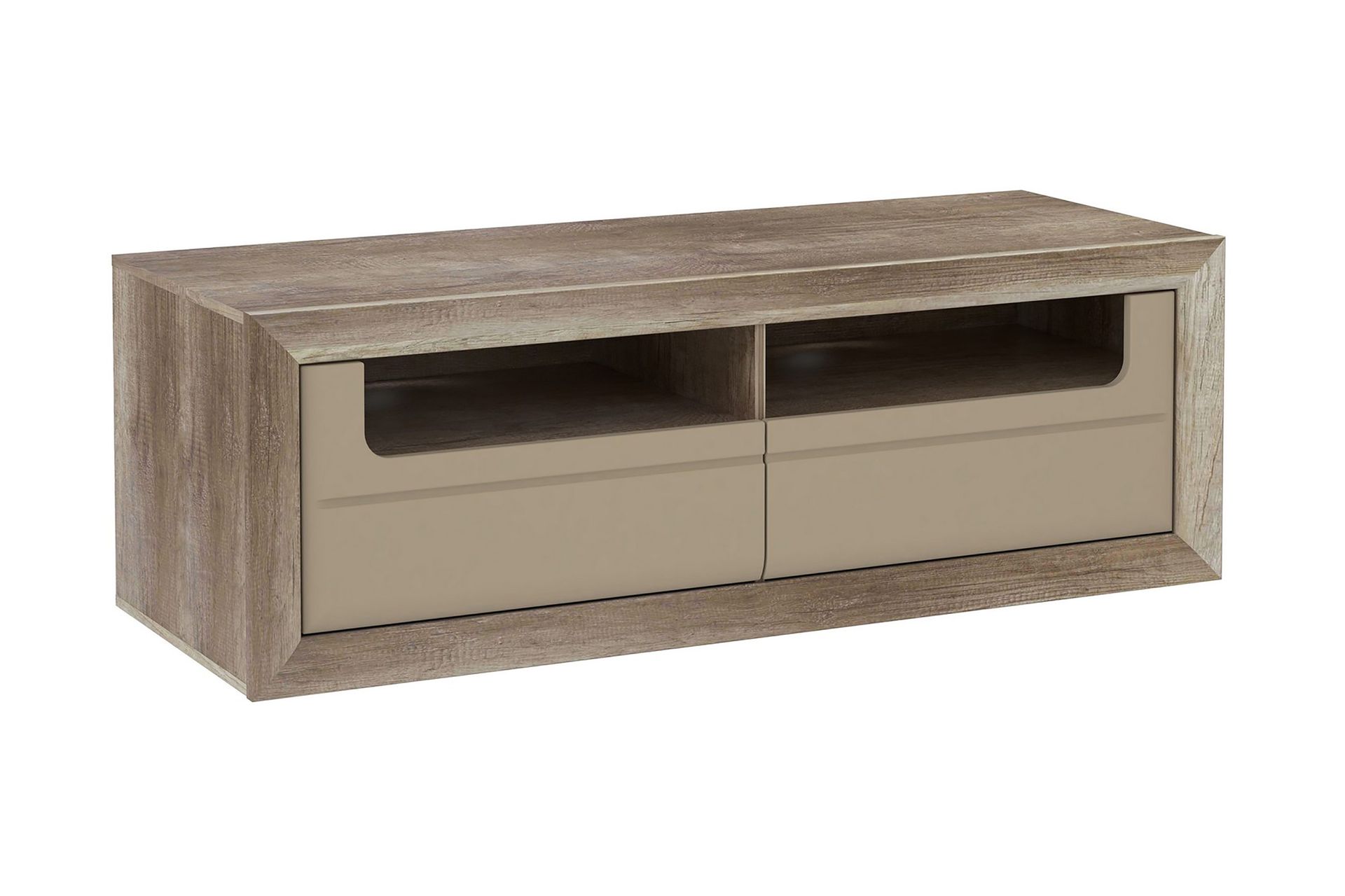 Corlius TV-Bord 144 cm Beige/Brun - Møbler | Trademax