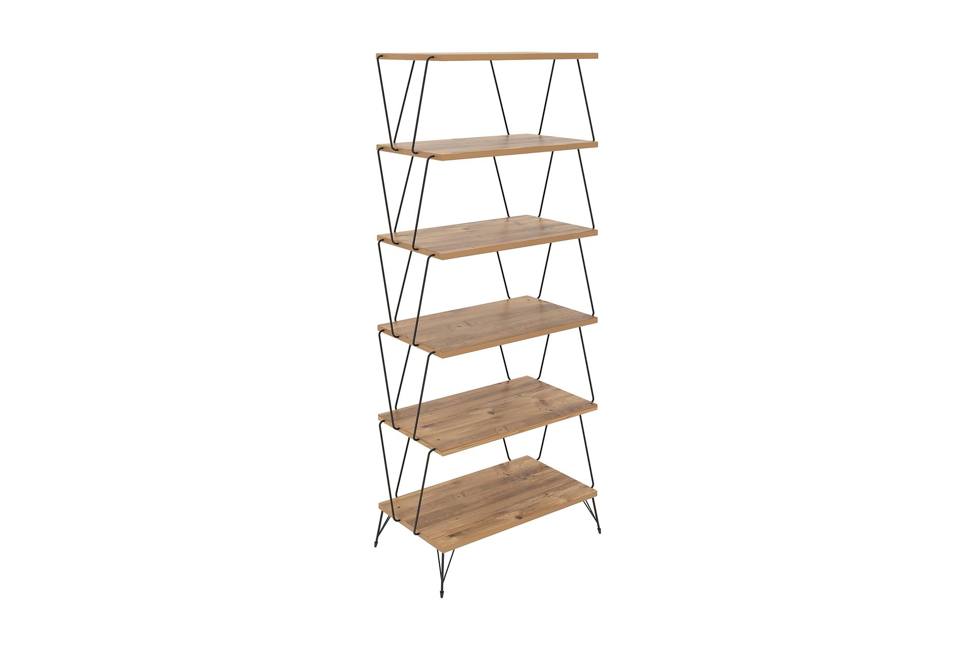 Mirzeoba Reol 48x31 cm 5 Hylder Natur - Opbevaring | Trademax