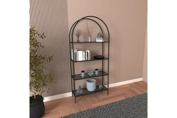 Monaia Bogreol 80 cm Sort - Opbevaring | Trademax