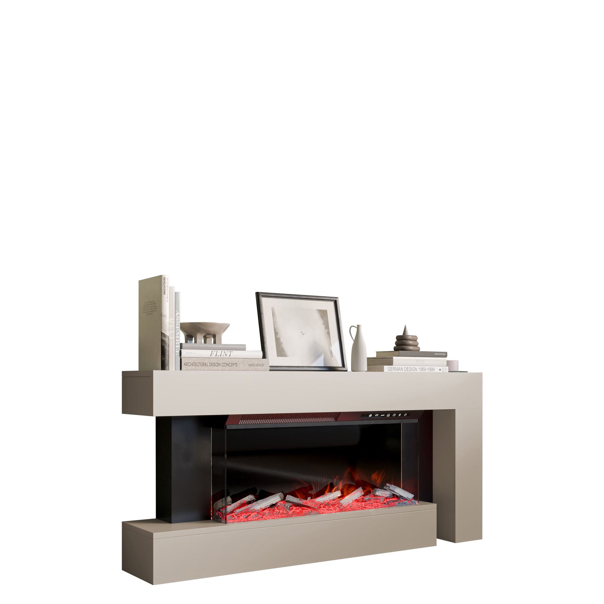 Morvyn Elektrisk Pejs 120 cm - Boligtilbehør | Trademax