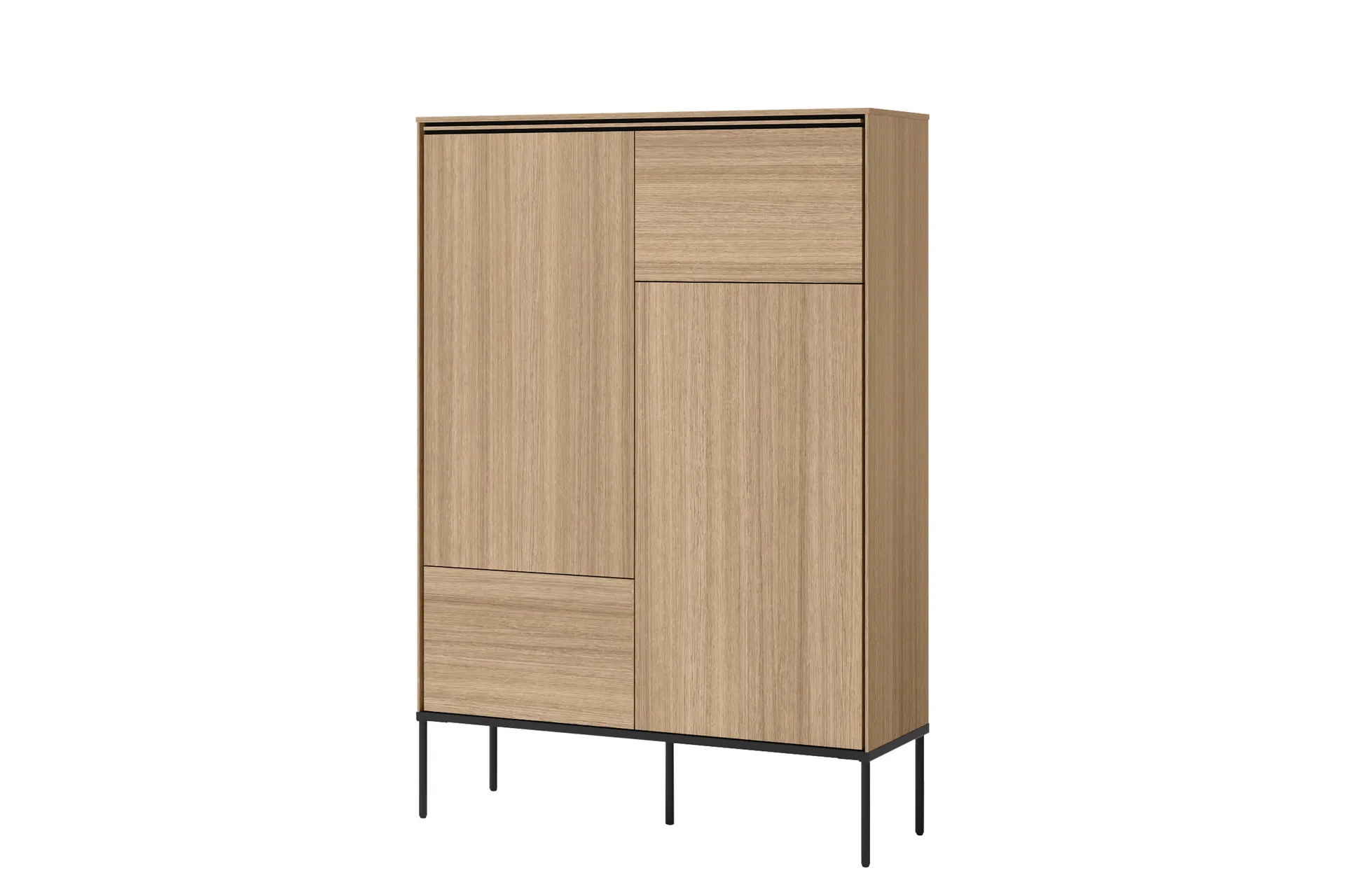 Basici Highboard Brun - Opbevaring | Trademax