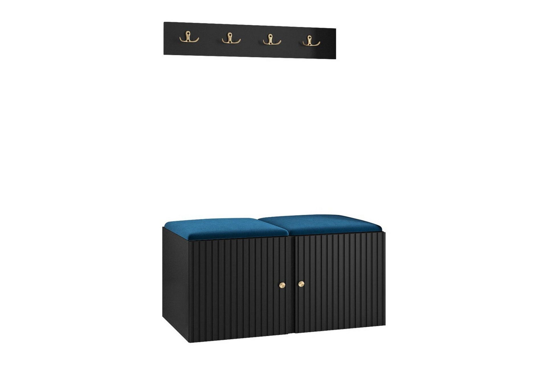 Dunvegan Highboard Black - Opbevaring | Trademax