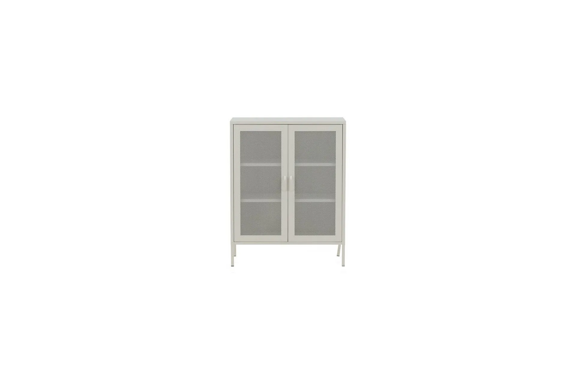 Skab Misha Hvid, 40x80x102 - Opbevaring | Trademax