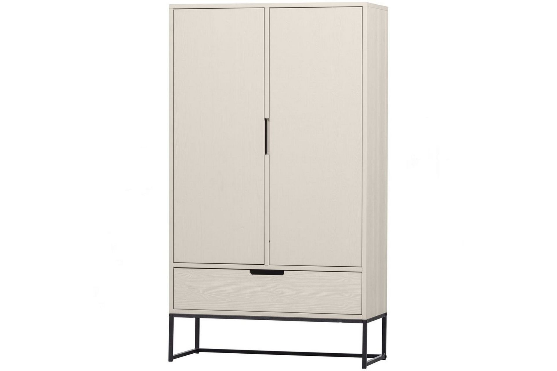 WOOOD Skab Silas 2-Døre Beige - Opbevaring | Trademax